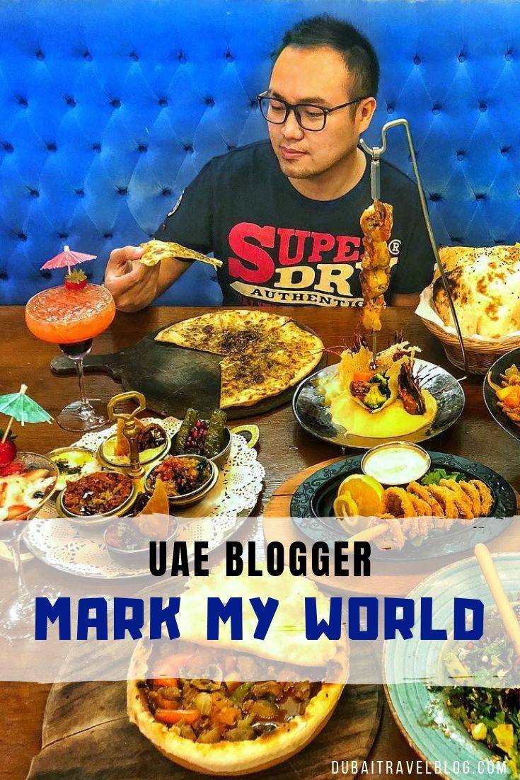 UAE Blogger: Mark Monzon of Mark My World - Dubai Travel Blog