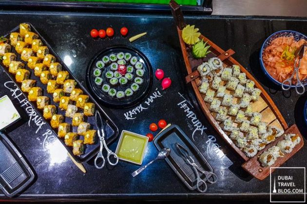 Japanese Buffet at Minato in Radisson Blu Deira Creek - Dubai Travel Blog