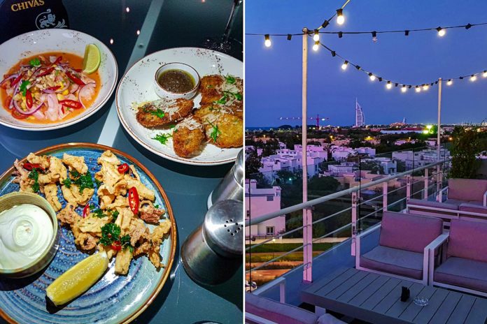 Al Fresco Dinner at Hi Five Restaurant and Lounge - Dubai Travel Blog