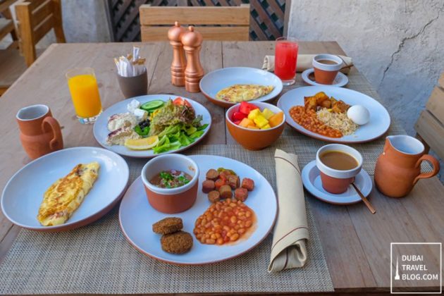 Breakfast at Saba’a Restaurant in Al Seef Heritage Hotel Dubai - Dubai ...