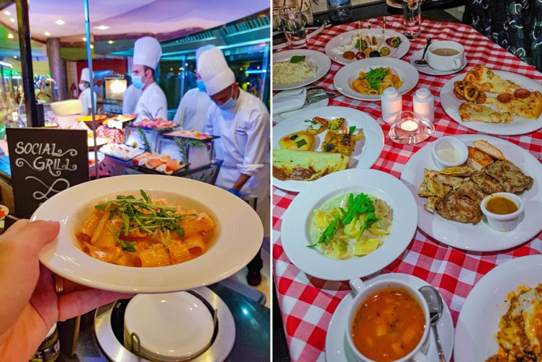 Italian Night Buffet at Pergolas in Swissotel Al Murooj - Dubai Travel Blog