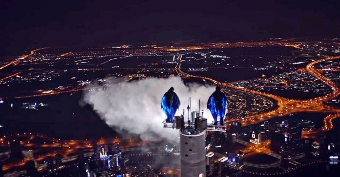 Video: XDubai Night BASE Jump from Burj Khalifa - Dubai Travel Blog