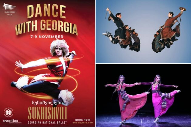 “Dance with Georgia” by Sukhishvili Georgian National Dance Company at ...