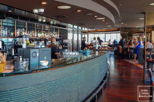 Sky High Brunch at Observatory Bar & Grill in Dubai Marriott Harbour ...